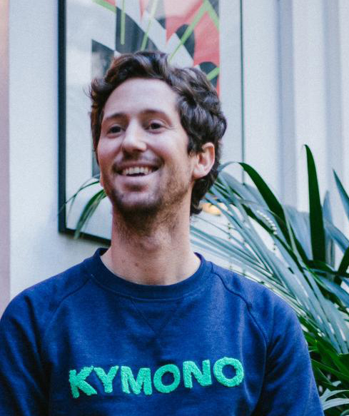 Olivier Ramel, Mitgründer von Kymono, dem Culture-Designer für personalisierte Kleidung und Büro ...