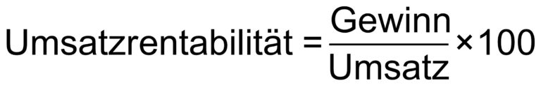Umsatzrentabilität - Onpulson Wirtschaftslexikon